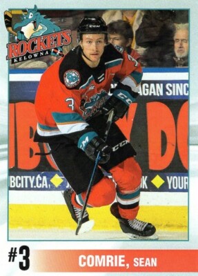 Sean Comrie 2019-20 Kelowna Rockets | eBay