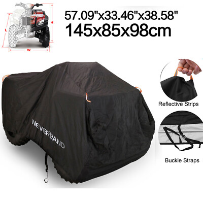 M Quad Bike ATV Waterproof Cover 4 Wheeler Rain Resistant Outdoor Sun ...