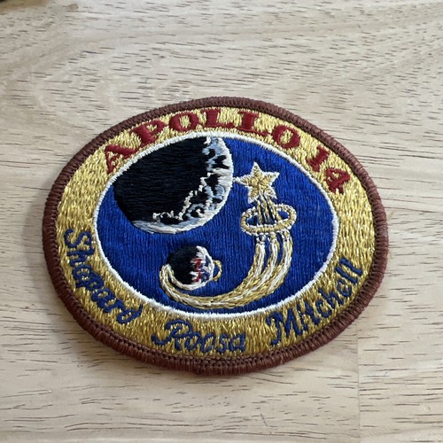 Apollo 14 Patch NASA Space Mission Shepard Roosa Mitchell | eBay