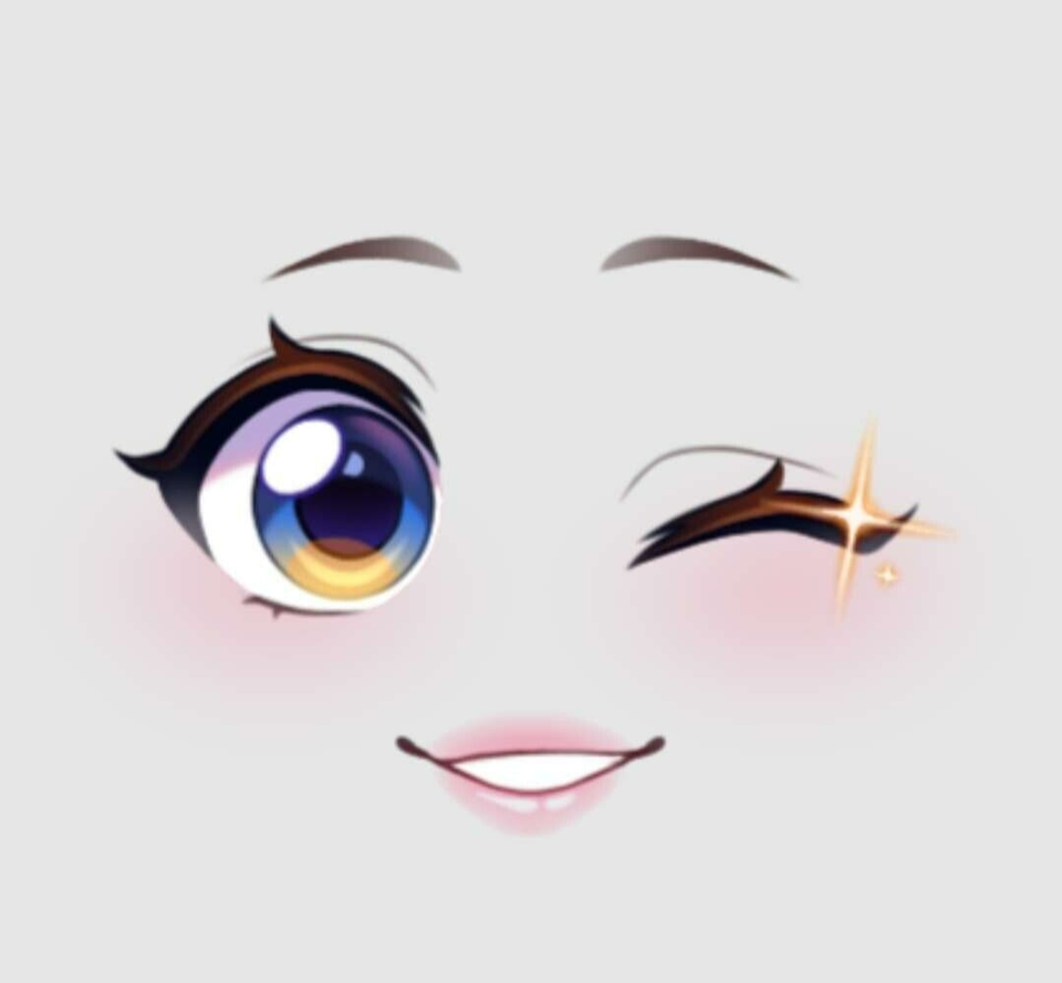 ROBLOX Series 10: Sparkling's Friendly Wink Face -Toy Code ONLY ...
