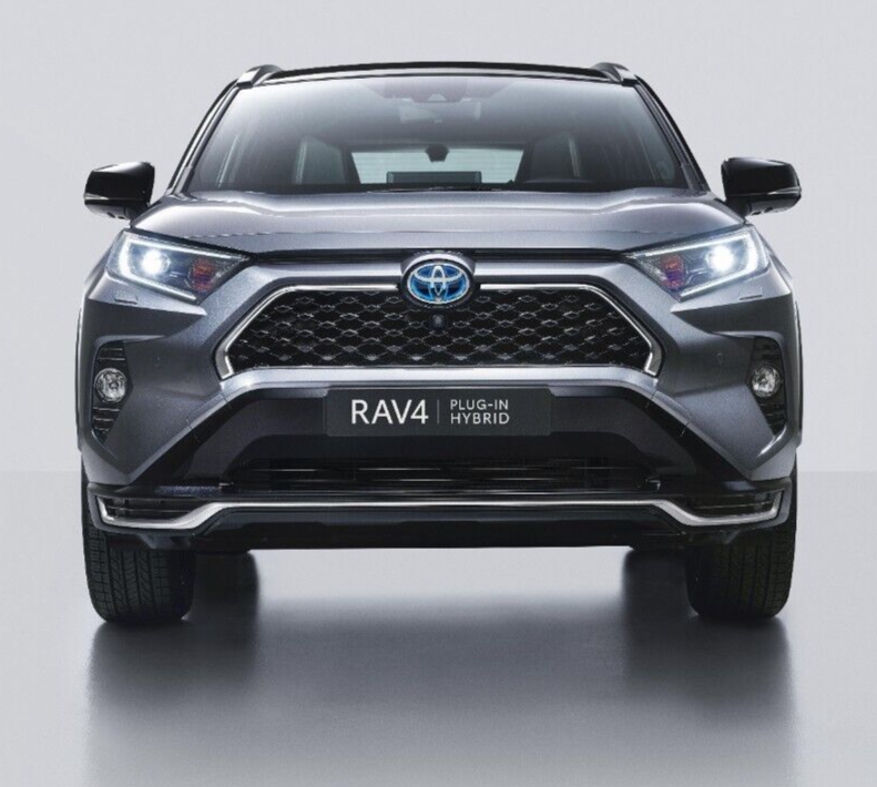 Front Grille Blue Emblem Fits Toyota RAV4 Hybrid 2019-2023 Replacement ...