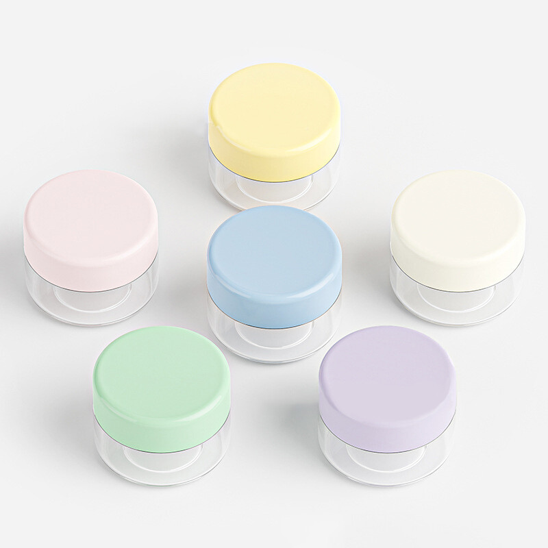 5/10PCS Clear Plastic Empty Cosmetic Sample Storage Containers Jars ...