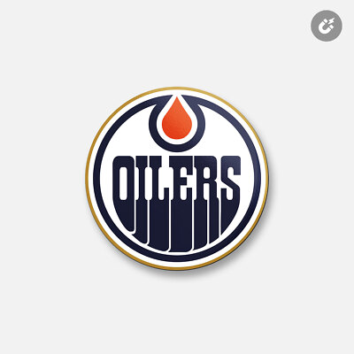 Edmonton Oilers NHL | 4'' X 4'' Round Decorative Magnet | eBay