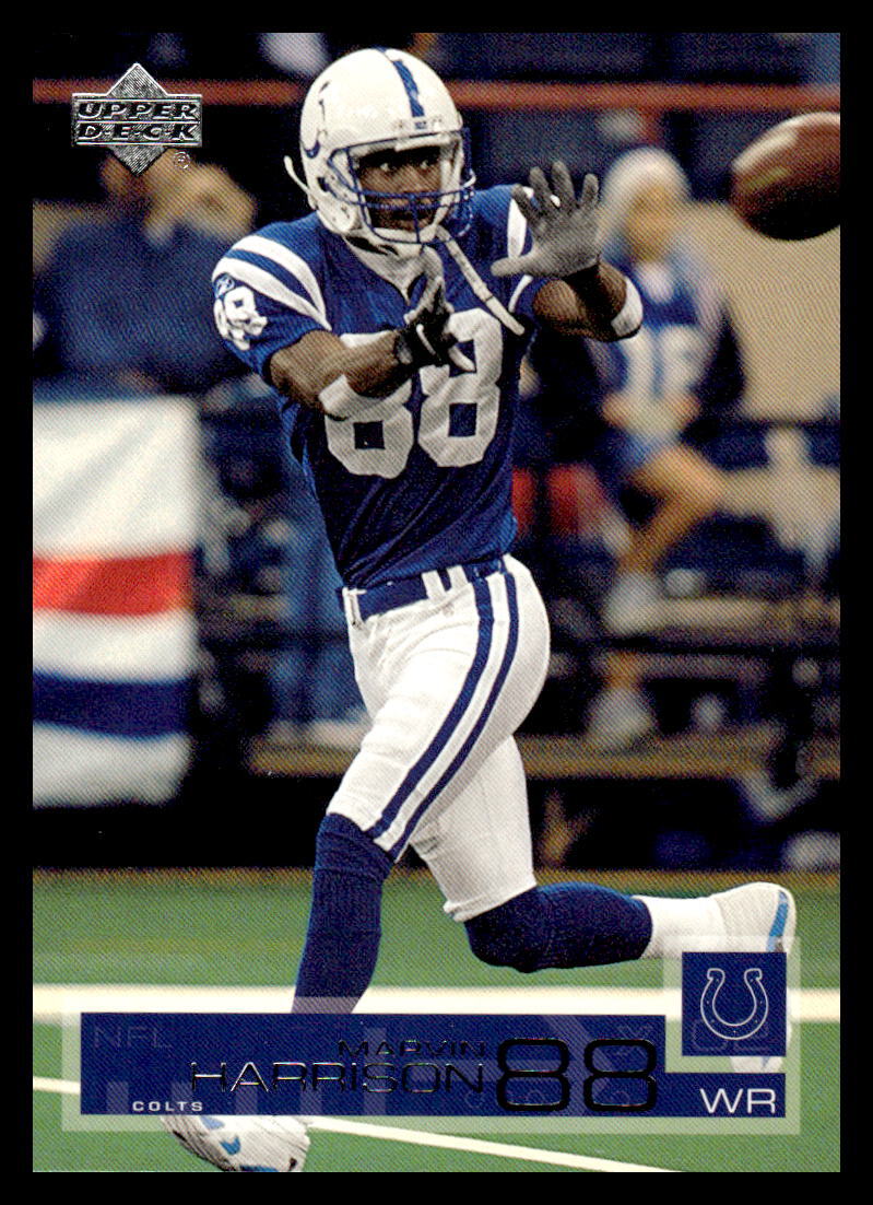 Marvin Harrison 2002 Upper Deck #76 Indianapolis Colts Football Card | eBay
