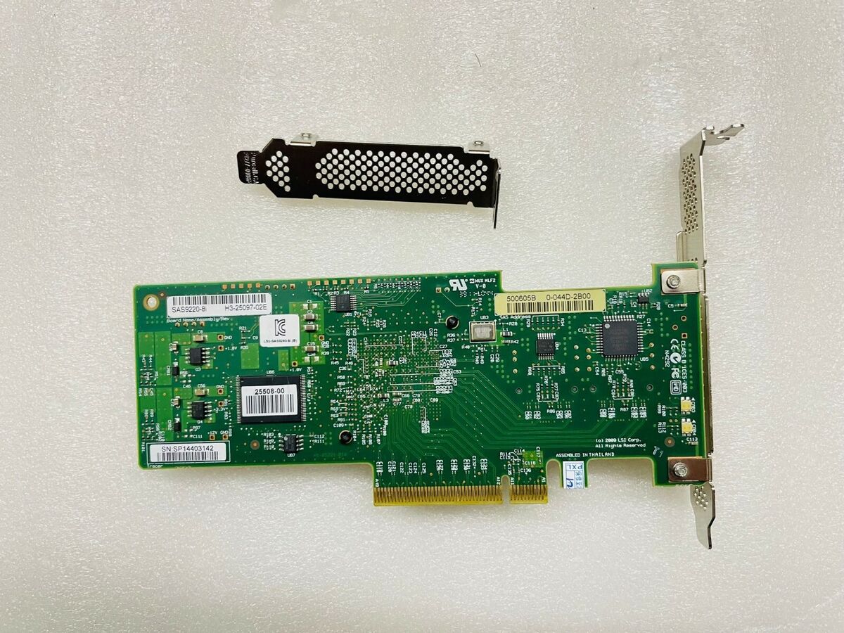 IBM ServeRaid M1015 46M0861 LSI SAS 9220-8i SAS/SATA PCI-E IBM ServeRaid M1015 46M0861 LSI SAS 9220-8i SAS/SATA PCI-E