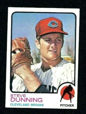 NMT 1973 Topps Baseball #53 Steve Dunning. | eBay