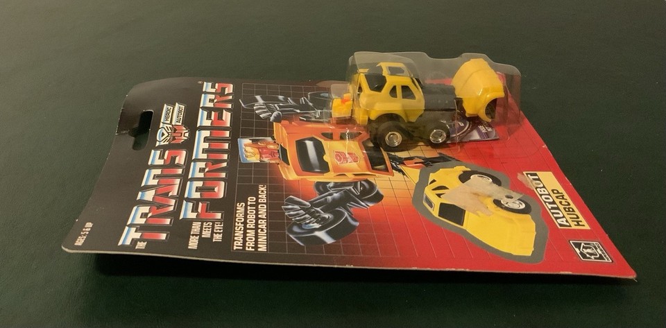 Vintage Transformers 1985 Autobot Hubcap with original packaging ...