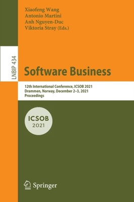 Wang - Software Business 12th International Conference ICSOB 2021 ...
