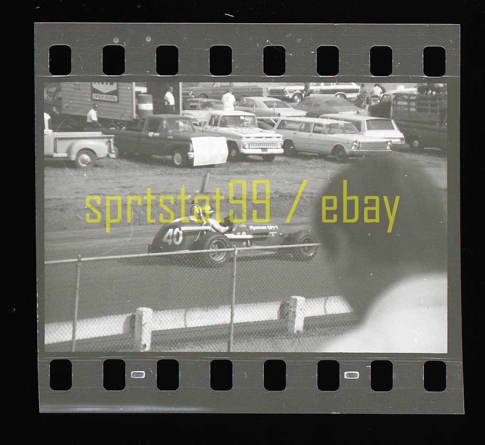 Bill Puterbaugh #40 - 1967 USAC Golden Gate 100 - Vintage 35mm Race ...