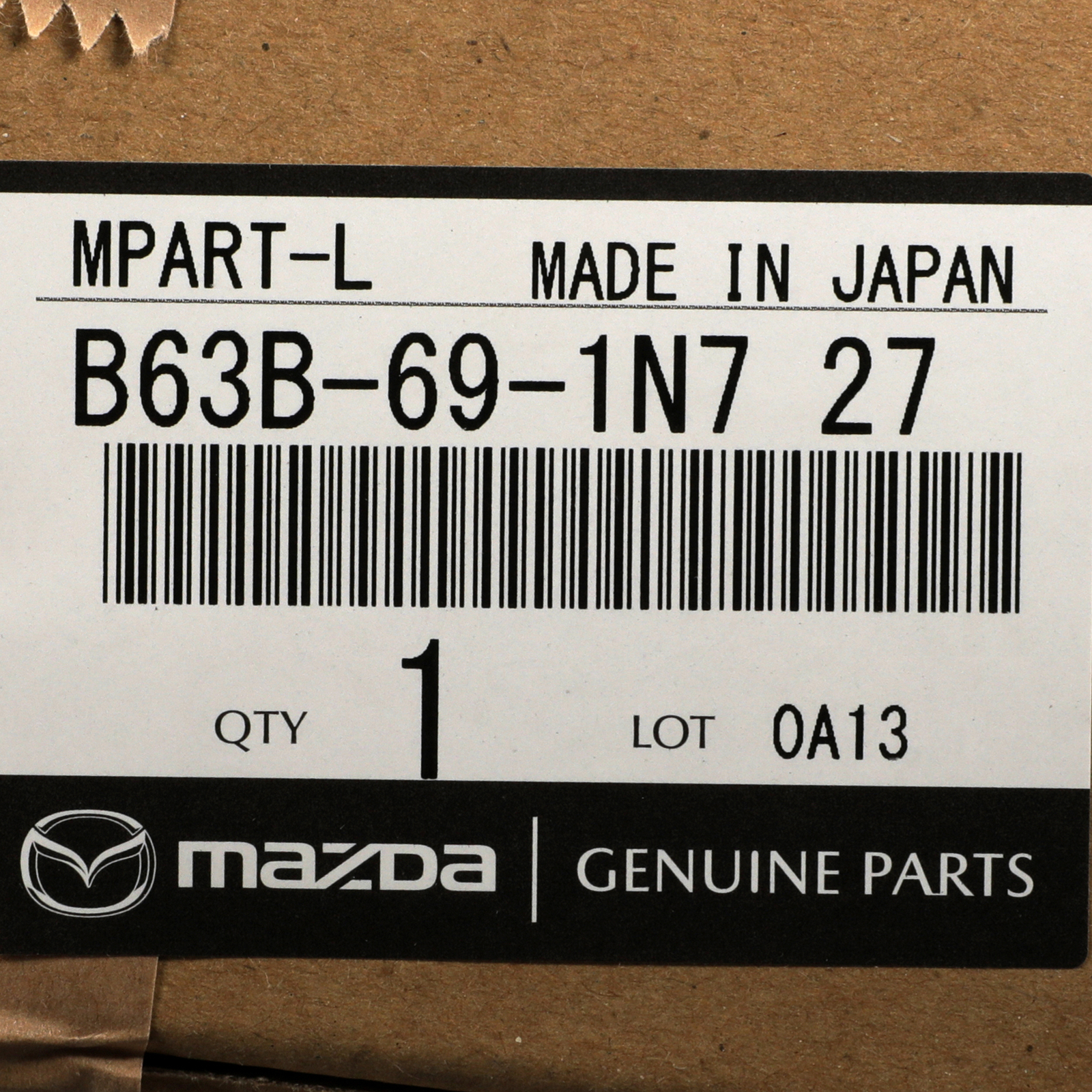 OEM NEW 17-18 Mazda 3 6 Exterior Front Driver Side Mirror Cover B63B-69 ...