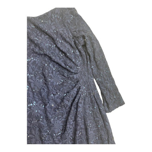Lauren Ralph Lauren blue sequence Dress size 16 W - Gem