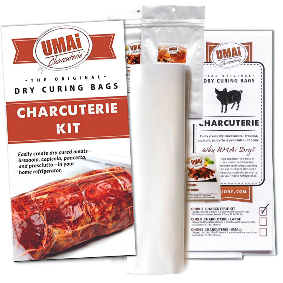 UMAi Dry Charcuterie Dry Curing Kit | Dry Curing Meat Kit for ...