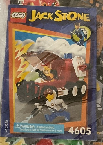 LEGO Jack Stone SUV Fire Set 4605 Sealed Bags No Box | eBay