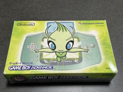 Nintendo Game Boy Advance Pokemon Center Limited Celebi Green Boxed JP ...