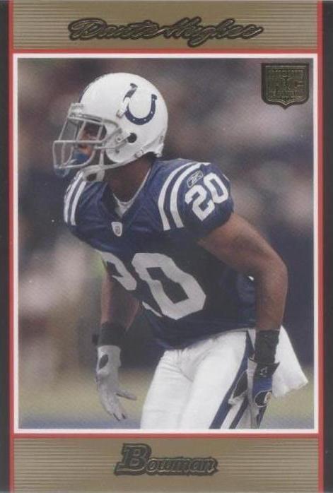 2007 Bowman - Dante Hughes #201 Gold (RC) for sale online | eBay