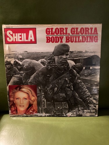 SHEILA " Body Building / Glori Gloria " 12" Vinyl Single Rare! 1982 VG+ ...