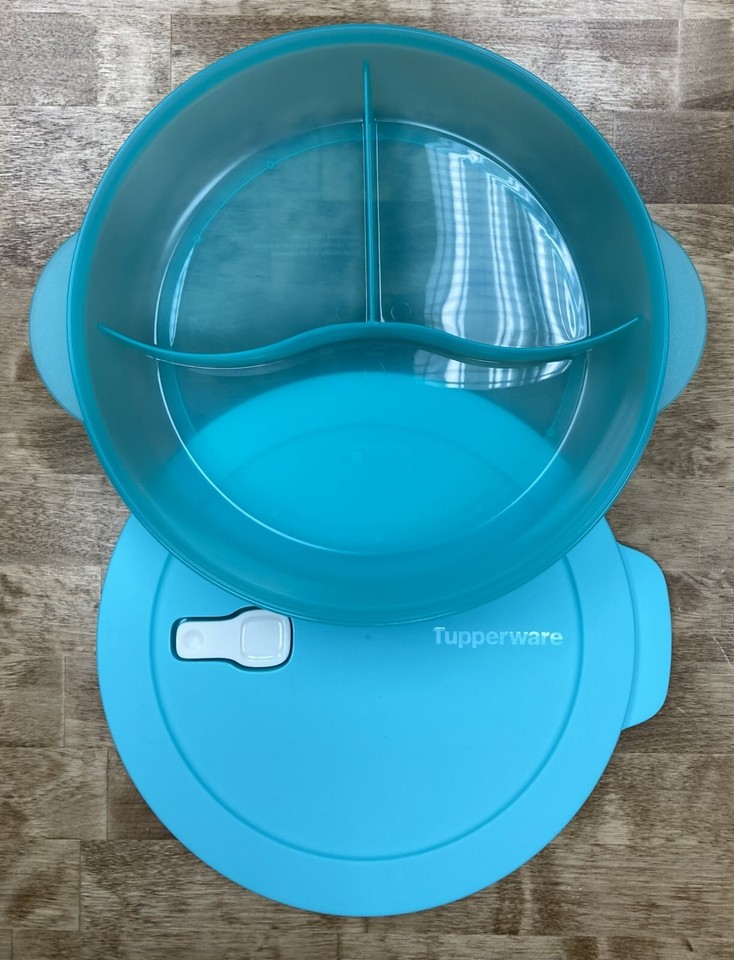 Tupperware CrystalWave PLUS Divided Dish Large-Color Choices-NEW ...