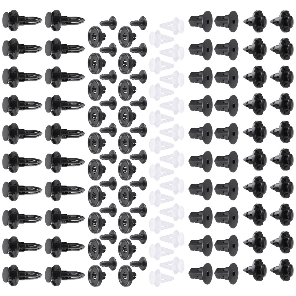 100x For TOYOTA LEXUS Trim Panel Clips Bumper Fender Push Pin Rivet 7 8 ...