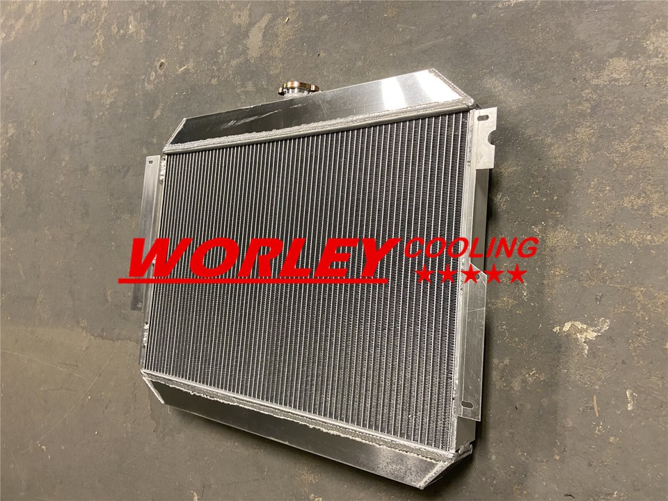 3ROW ALUMINUM RADIATOR for Plymouth Fury V8 1967-1970 1968 1969 ALLOY ...