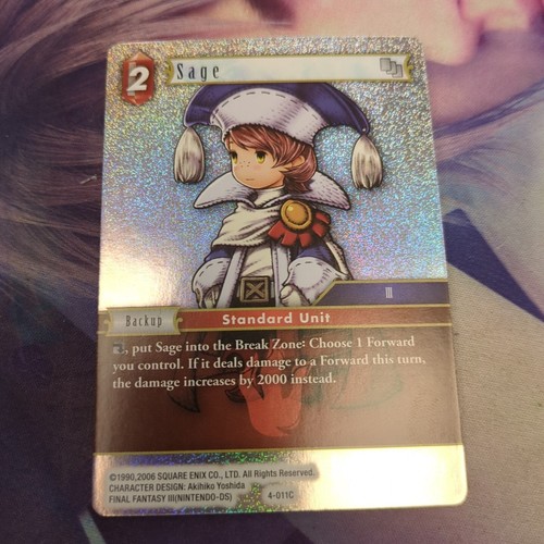 Final Fantasy TCG Opus IV Sage 4-011C Foil | eBay