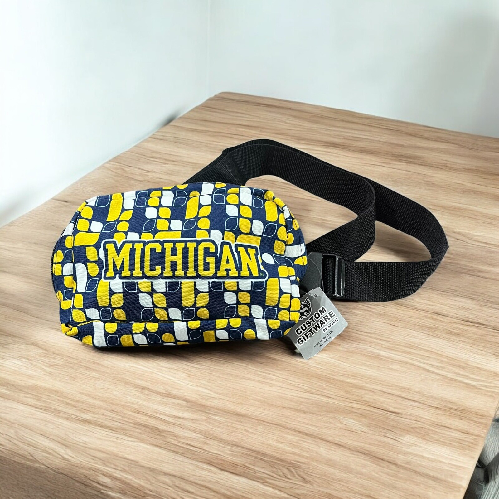 New! University of Michigan Fanny Pack Crossbody Bag Spirit Purse NCAA ...