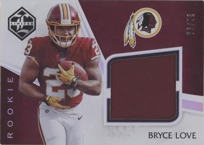 2019 Panini Limited - Rookie Jumbo Jerseys Bryce Love #RJJ-14 /99 (MEM ...