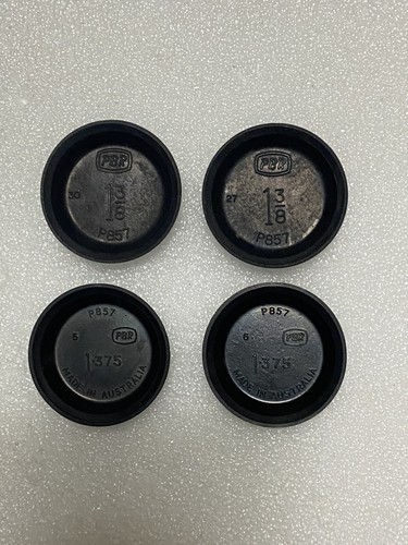 4 BRAKE WHEEL CYLINDER CUPS 1-3/8" (1.375) P857 GENUINE PBR MADE IN ...
