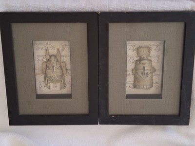 2 African Tribal Mask Shadow Boxes | eBay