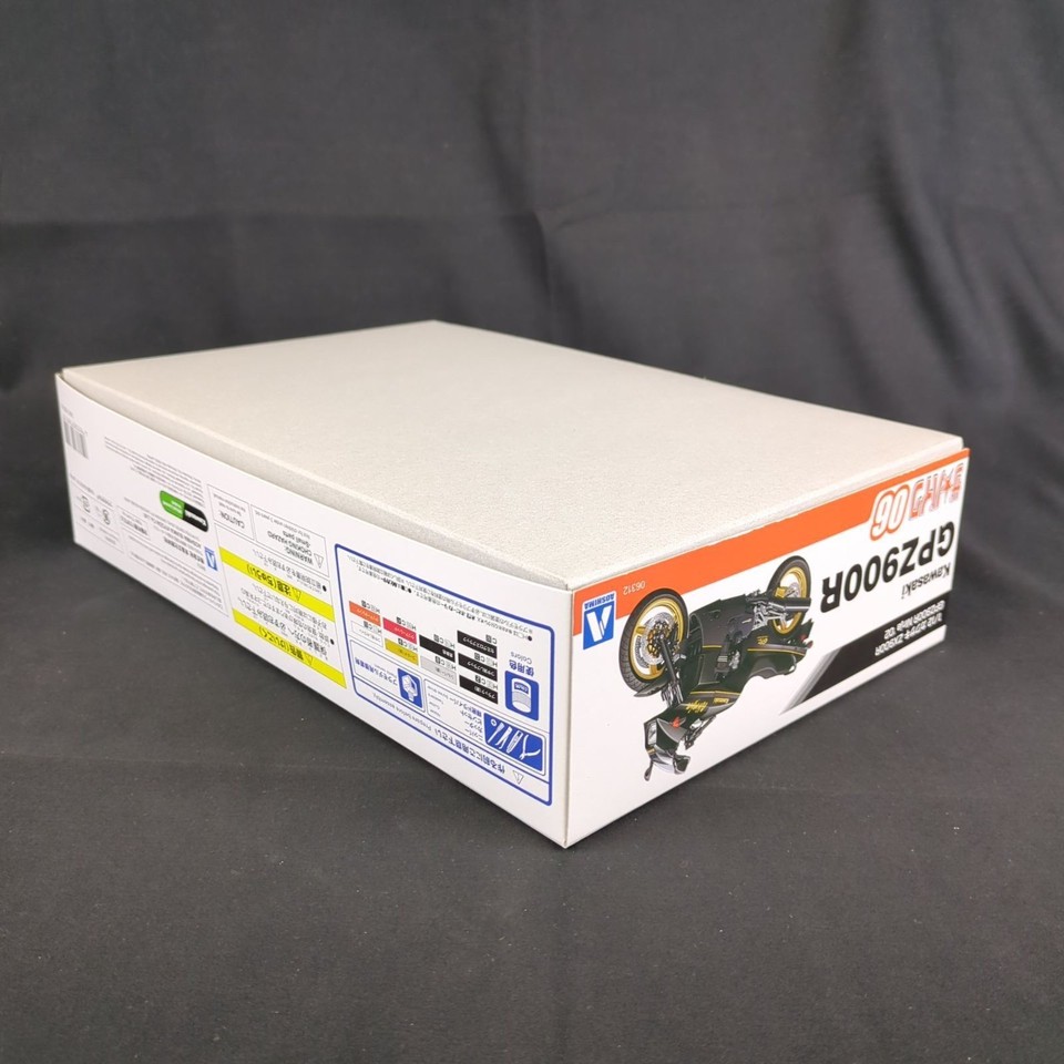 Aoshima 1:12 Rare Item The Bike No.6 Kawasaki Zx900R Gpz900R Ninja '02 ...