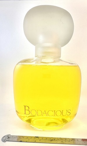 GRAHAM WEBB BODACIOUS Vintage Giant glass factice Perfume Bottle eau De ...