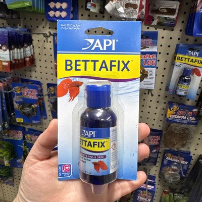 API BettaFix 1.7oz All Natural Antibacterial Remedy for Betta Fish | eBay