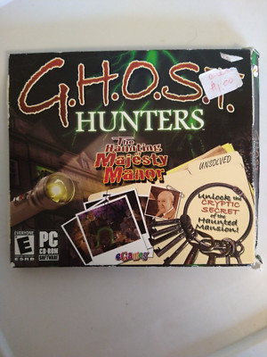 GHOST HUNTERS The Haunting of Majesty Manor PC Game 2007 Aisle 5 Games ...
