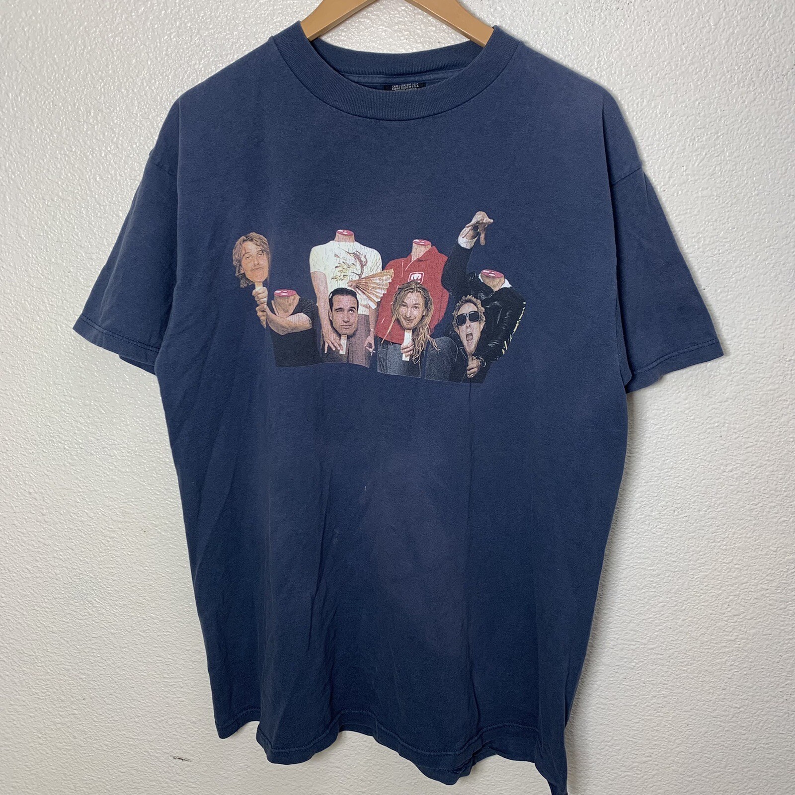 Vintage 90s Giant Stone Temple Pilots Headless Band T… - Gem