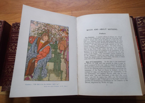 William Shakespeare Shakespeare's Works Hamilton 1901 Volumes 1-12 ...