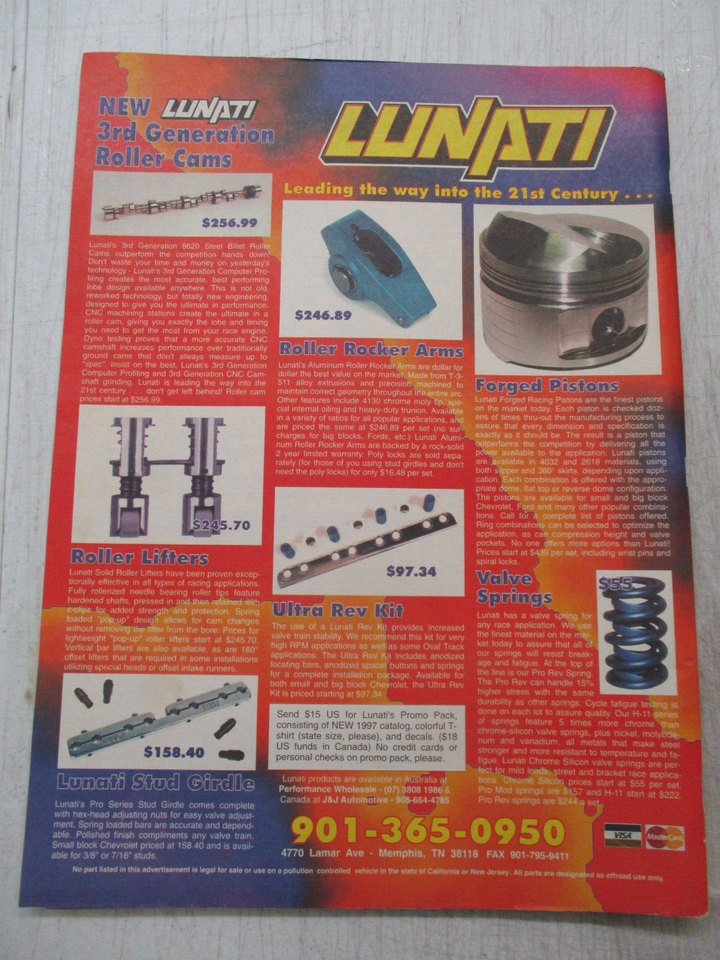 NATIONAL DRAGSTER MAGAZINE JULY 25, 1997 CRUZ PEDREGON GARY SCELZI WHIT ...