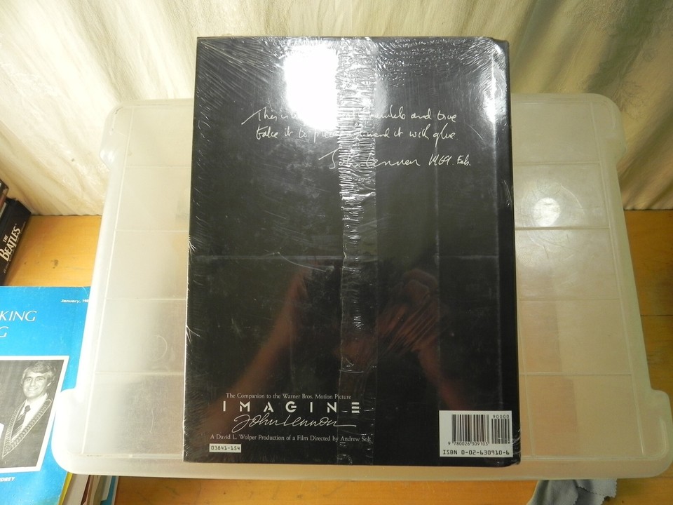Imagine: John Lennon / Hardcover Book - NEW and Sealed 9780026309103| eBay