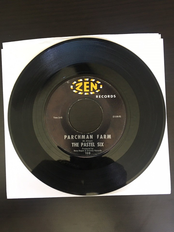 PASTEL SIX - CINNAMON CINDER (Z102) & THE MILKSHAKE (Z108) ZEN RECORDS ...