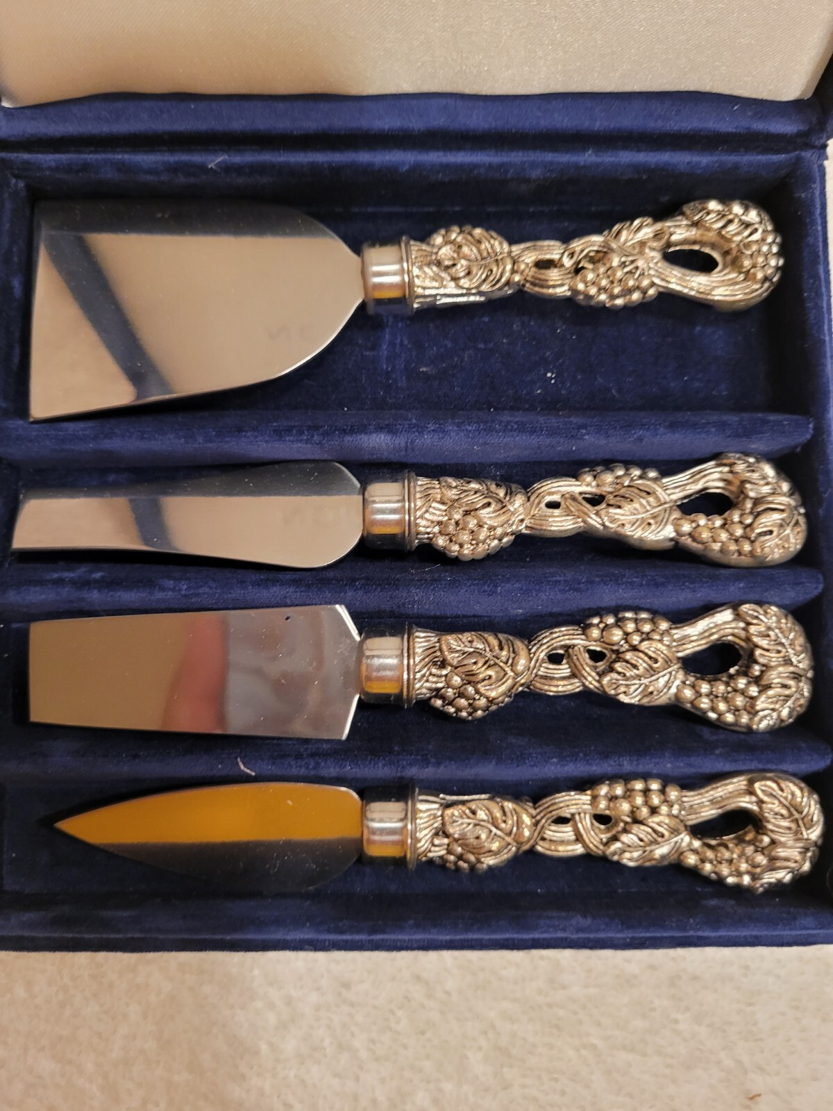 Godinger Grape Cluster Cheese Knife/spreader Set From Nordstrom | eBay