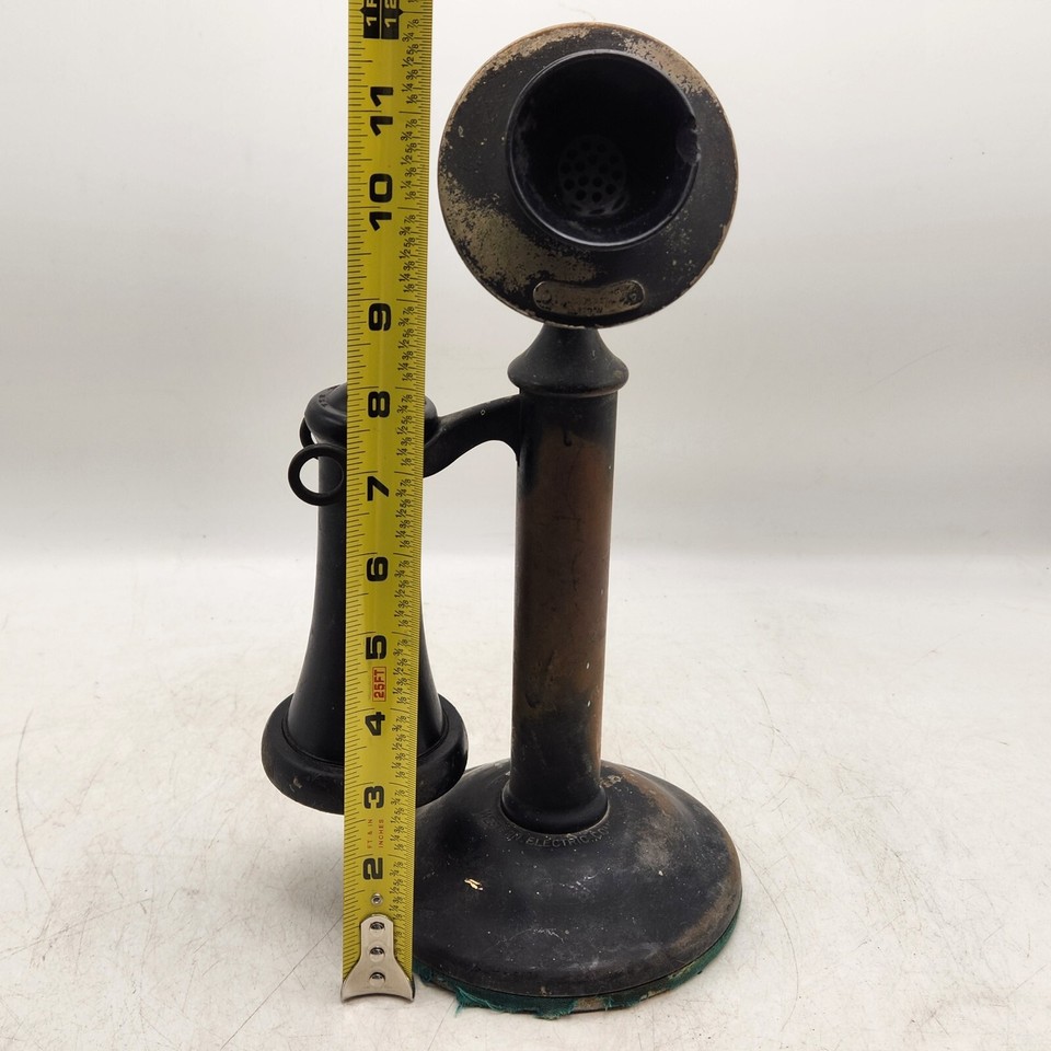 Vintage Pat.1904 Western Electric 20AL Non Dial Candlestick Telephone ...