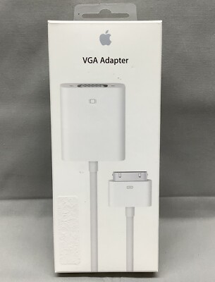 Genuine Apple 30 Pin To VGA Adapter A1368 | eBay
