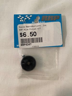 Robinson Racing Products 47-Tooth/64-Pitch Aluminum Pro Pinions RRP ...