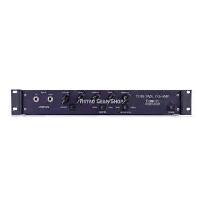 Demeter Amplification VTBP-201 Tube Bass Preamp Preamplifier Vintage ...