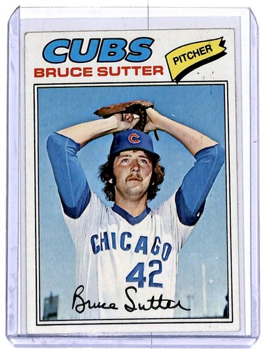 1977 Topps Bruce Sutter Chicago Cubs #144 | eBay