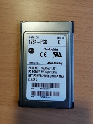 Rockwell Allen Bradley 1784-PCD/C Netlinx PC Card For DeviceNet | eBay