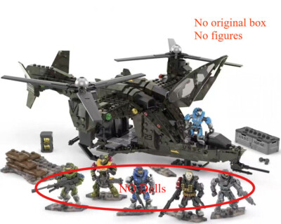 Mega Bloks Halo UNSC Falcon Sweep Building Blocks HDP62 Model Gift | eBay