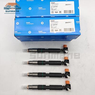 4x Delphi Fuel Injector 7516848 / 28337917 Bobcat 7275454 / D18 D24 | eBay