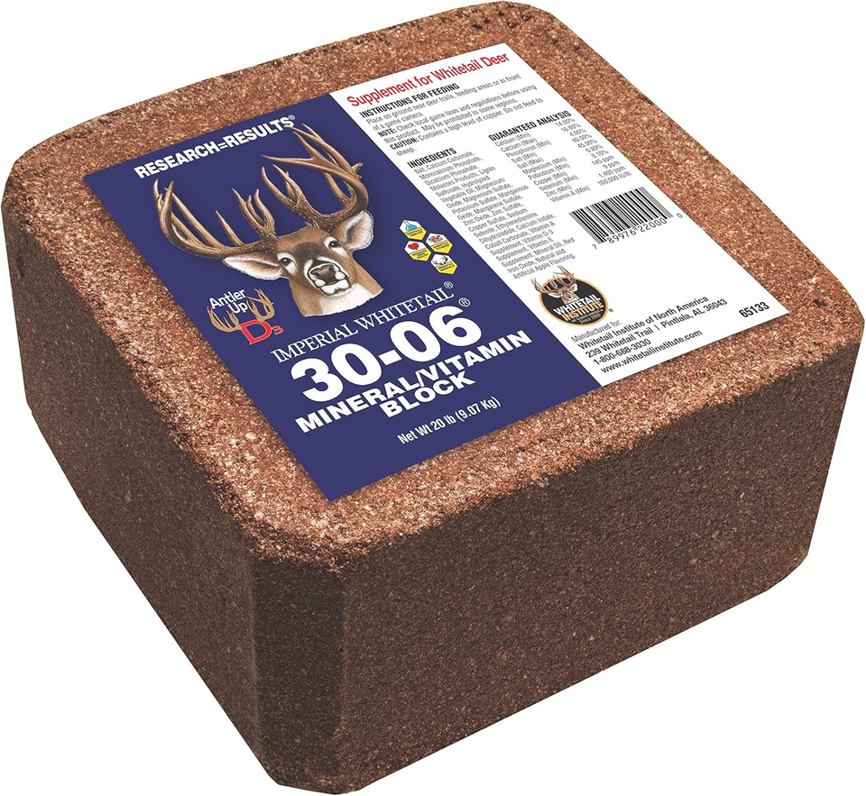 30-06 Mineral and Vitamin Supplement for Deer Food Plots, Provides ...