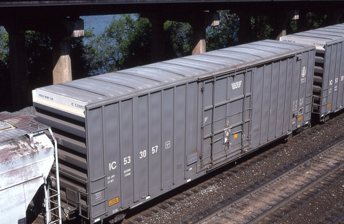 Illinois Central boxcar # 533057 @ Conway, PA 5/17/1998 | eBay