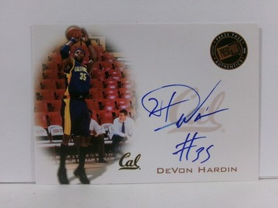 2008 Press Pass Press Pass Signings Bronze DeVon Hardin #PPS-DH Rookie ...