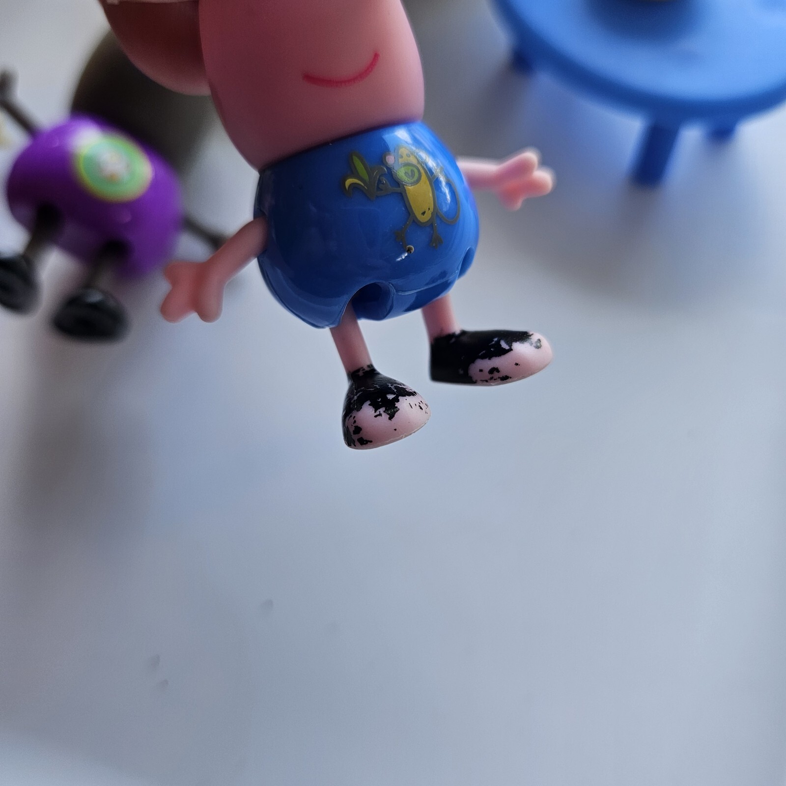 Peppa Pig Action Figures & Doll House Replacement Furniture Toy Lot ...